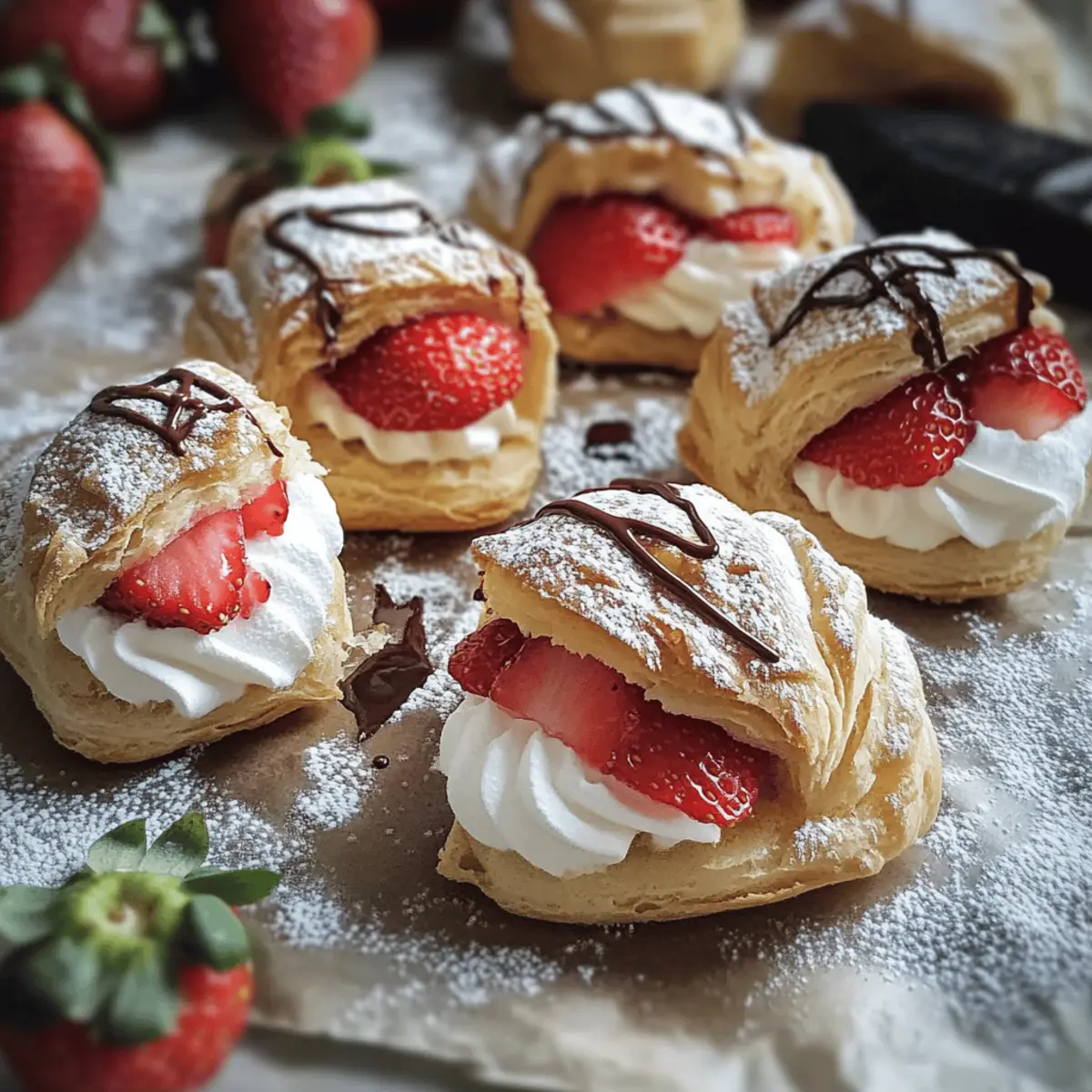 Irresistible Strawberry Cream Puffs for a Perfect Dessert