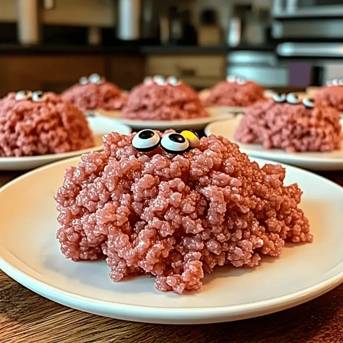 Creepy Raw Meat Rice Krispies Halloween Treats – Irresistibly Spooky