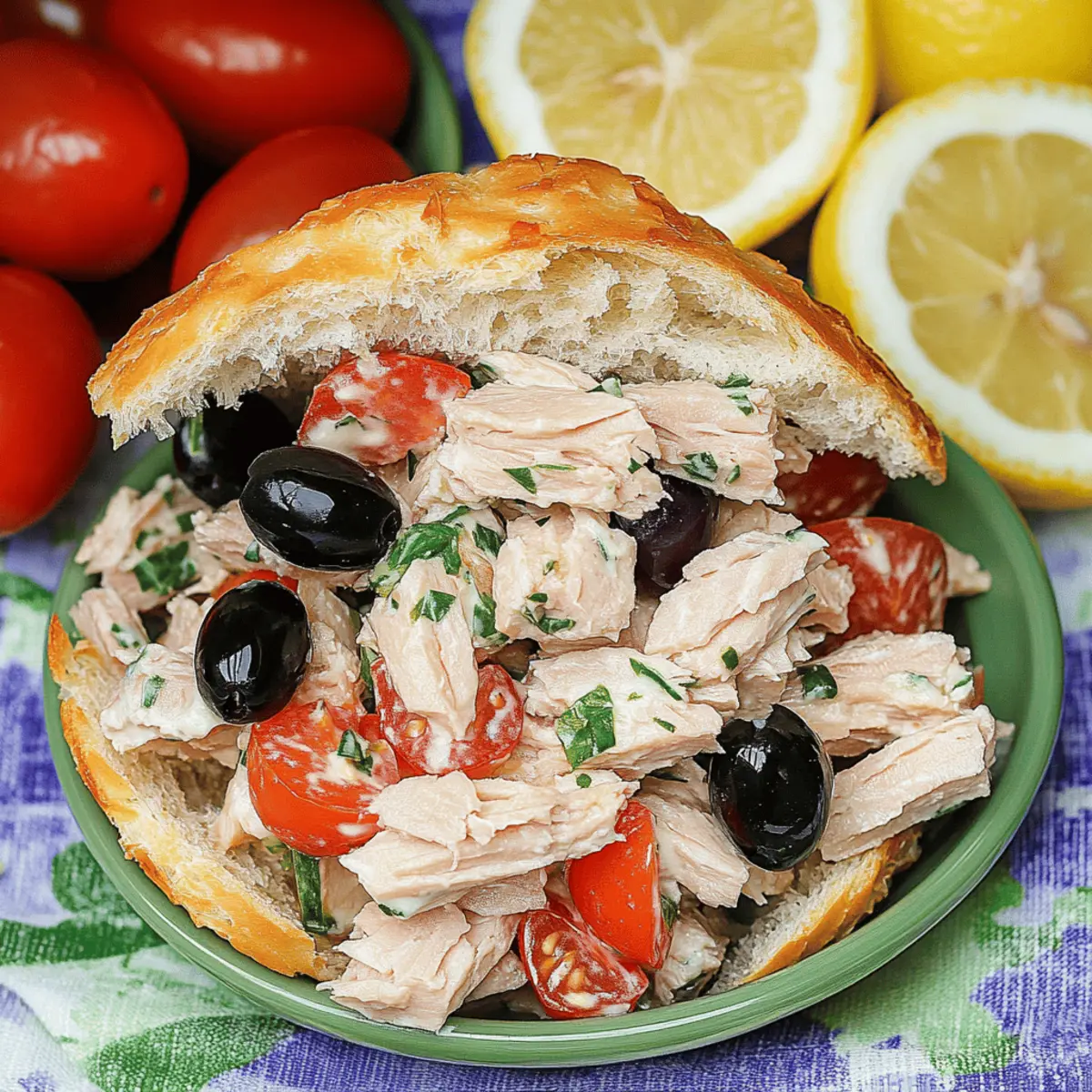 Easy Italian Tuna Salad: Delicious Mediterranean Delight