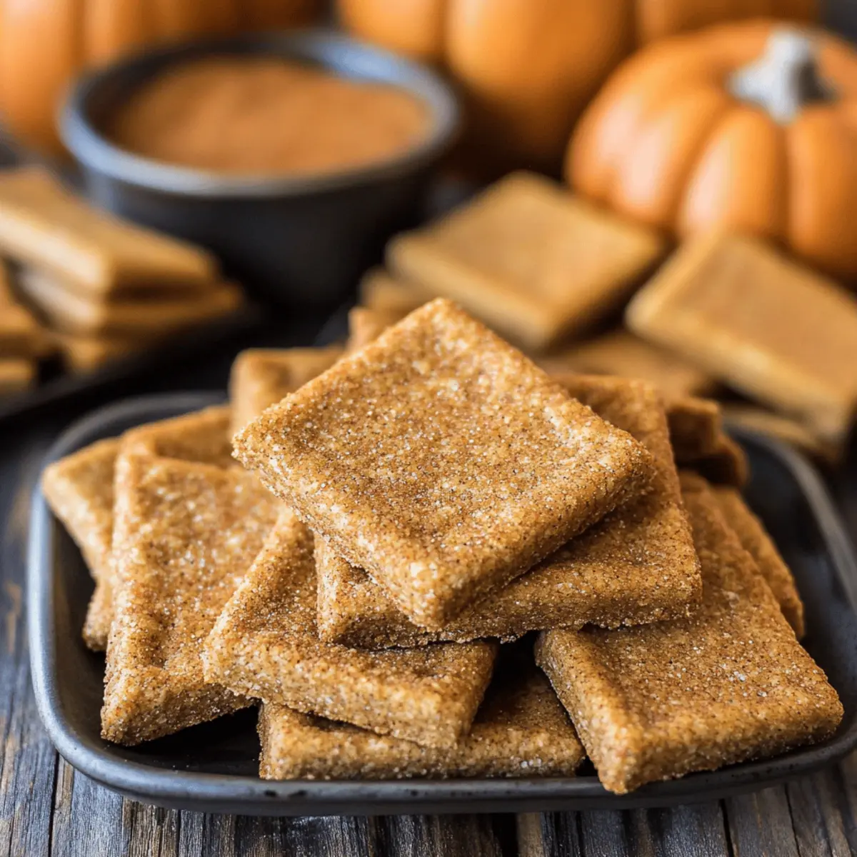 Irresistible Pumpkin Graham Crackers for Cozy Fall Snacking