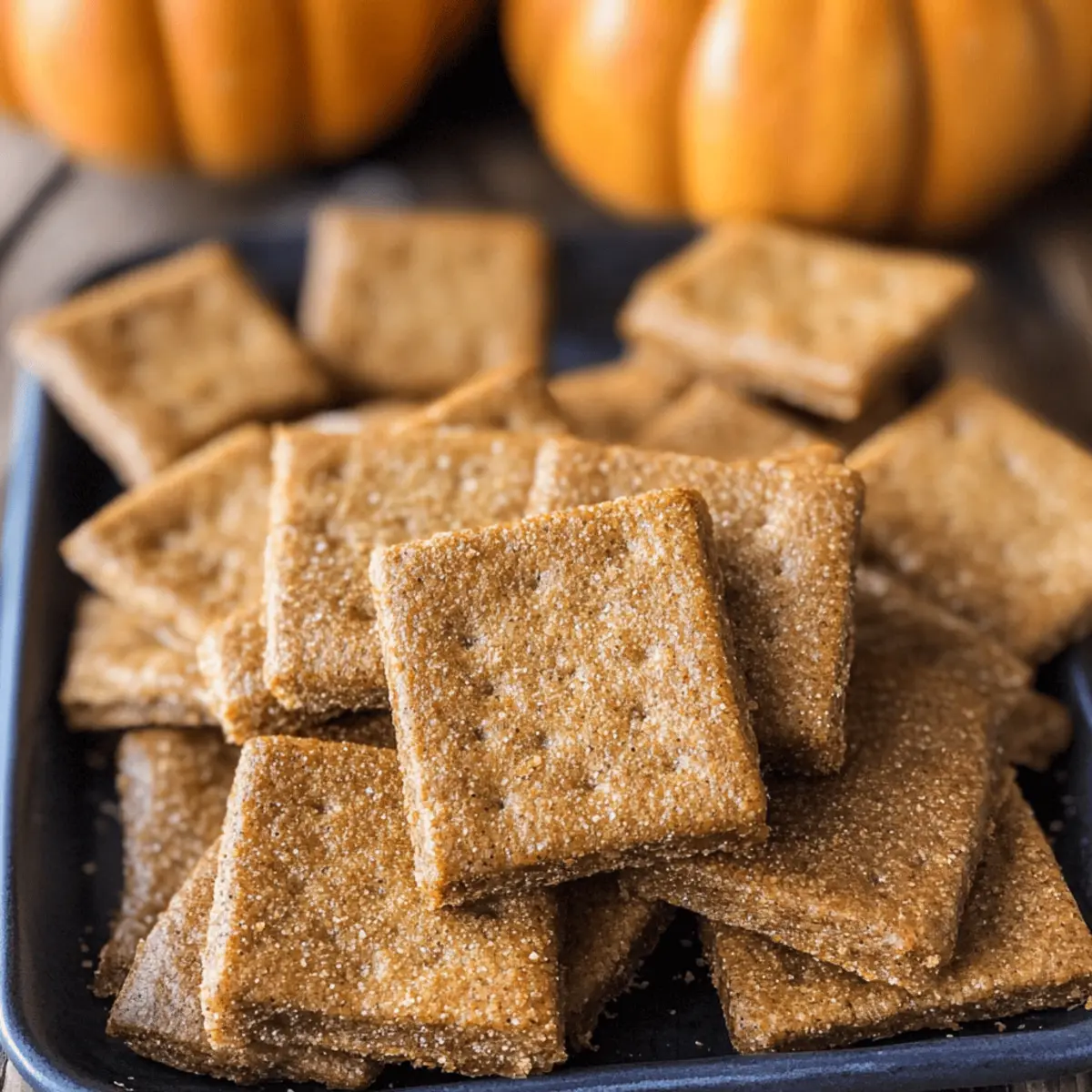Irresistible Pumpkin Graham Crackers for Cozy Fall Snacking