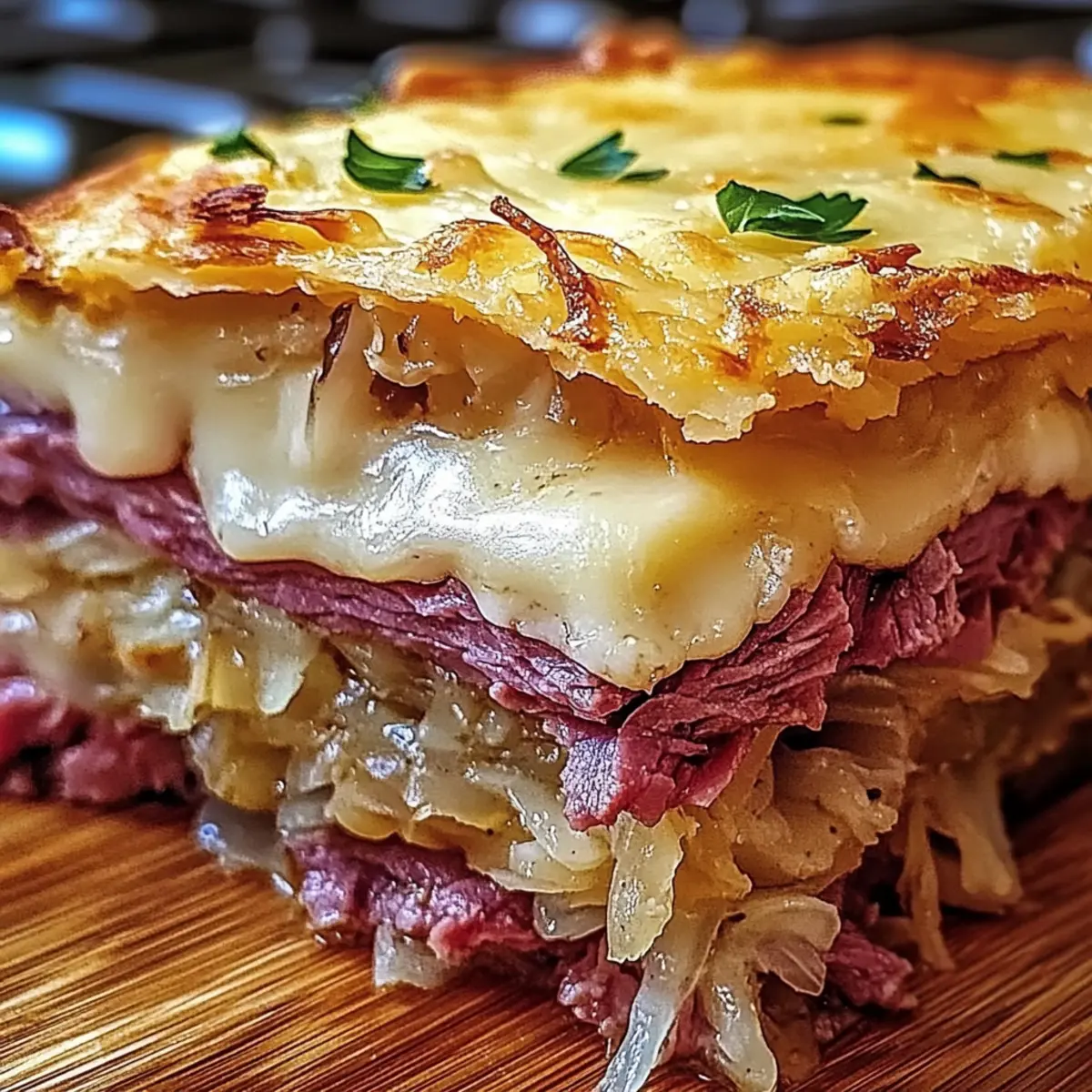 Irresistible Homemade Reuben Bake: Comforting & Easy Recipe